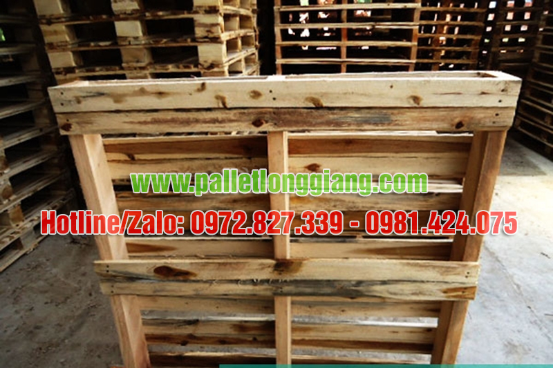 Địa chỉ bán pallet gỗ cũ giá rẻ tại Bình Dương - Pallet Long Giang