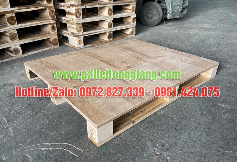 Pallet ván ép – Giải pháp nhẹ, bền, chuẩn xuất khẩu - Pallet Long Giang