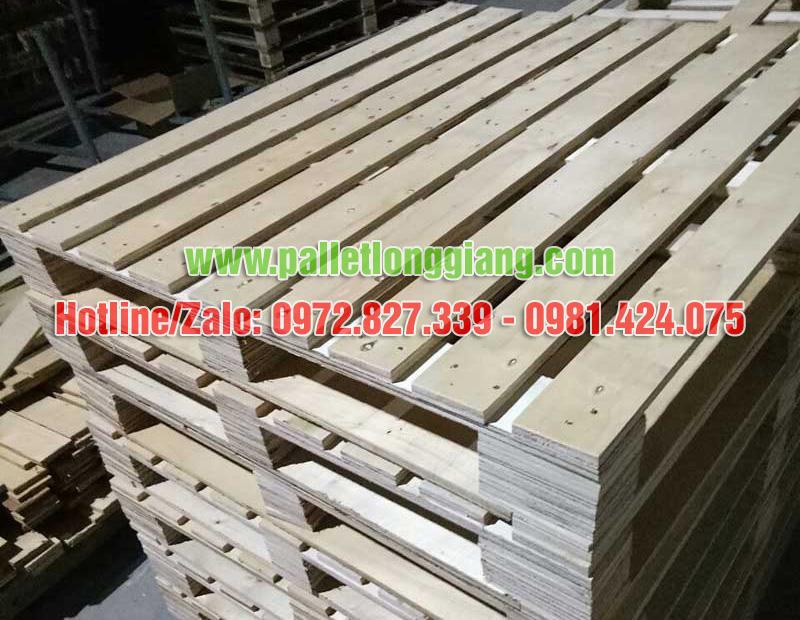 Pallet ván ép giá rẻ đóng theo yêu cầu - Pallet Long Giang